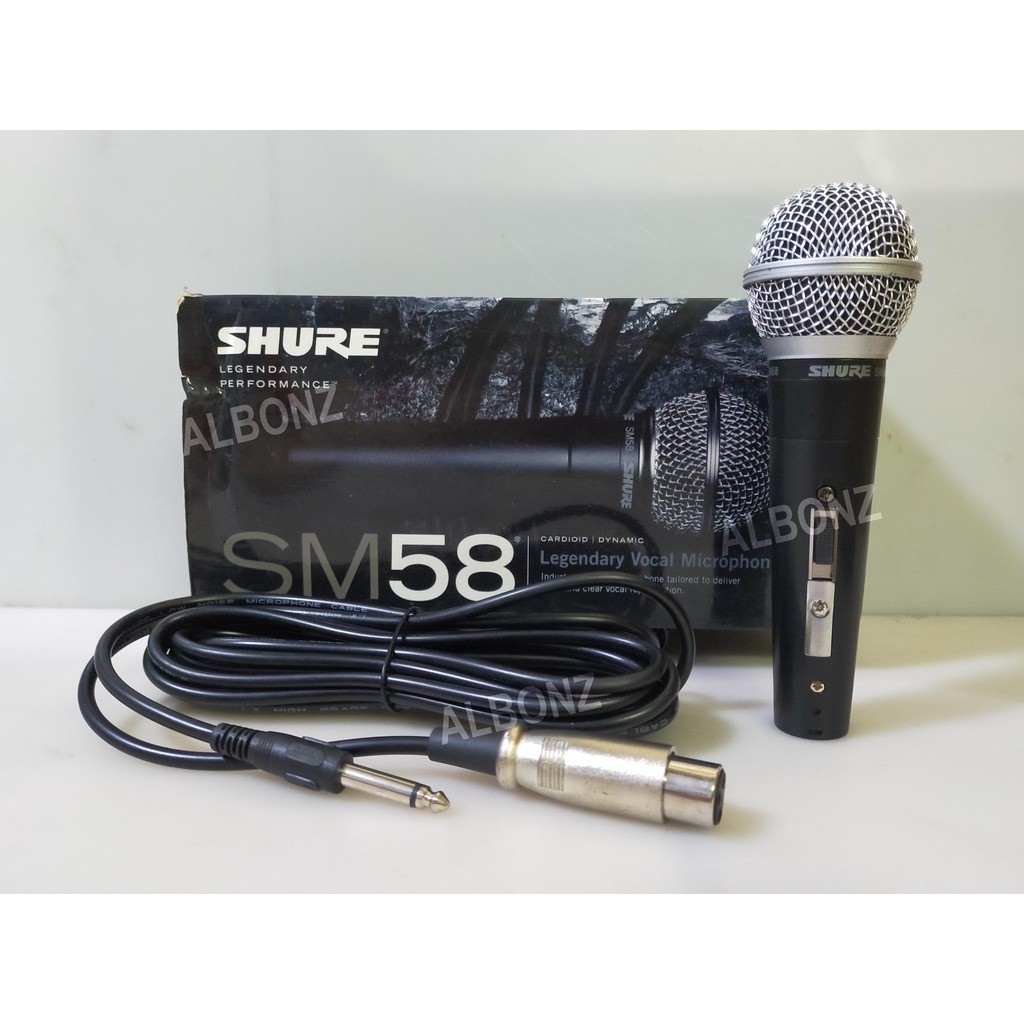 Microphone Shure SM58 Legendary Vocal Microphone | Lazada PH