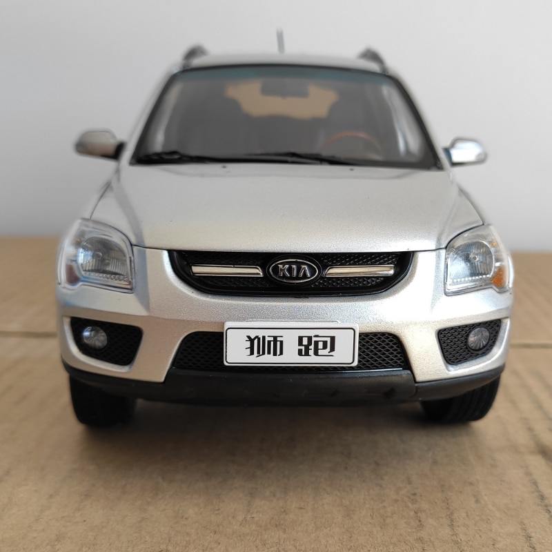 Diecast Model Car 1/18 Scale Kia Sportage Alloy Silver SUV Off-Road ...