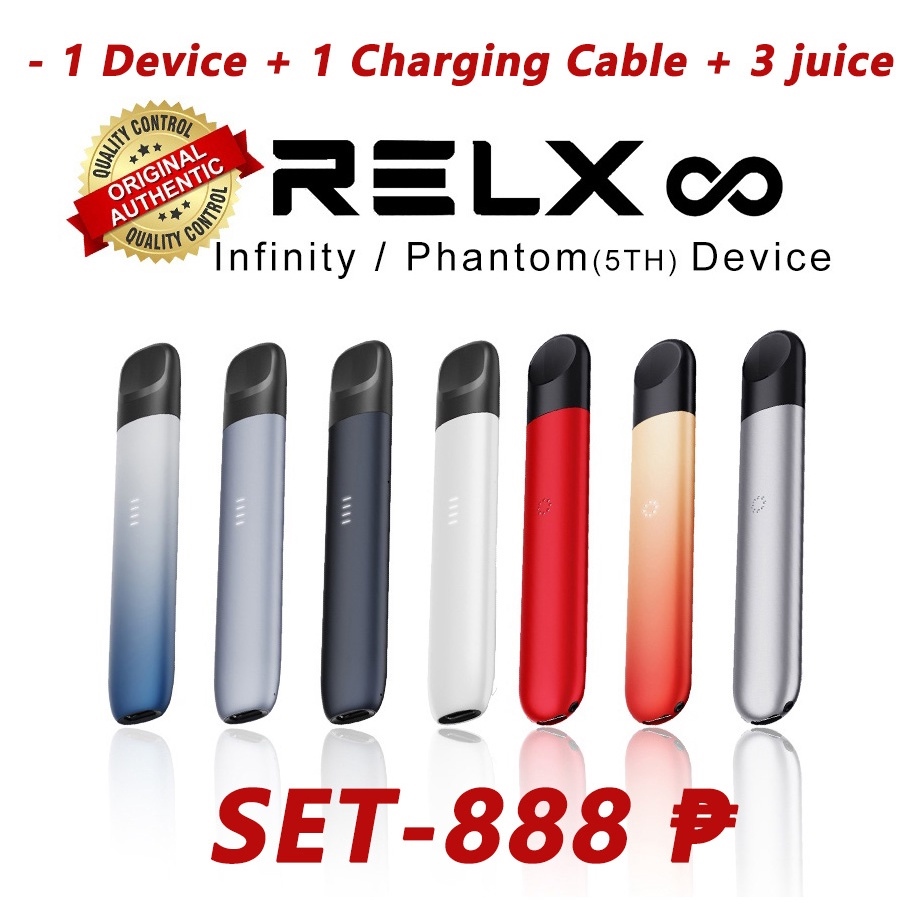 Relax REXL Infinity set Vape Relx Phantom (5TH GEN) Vape set juice (One ...