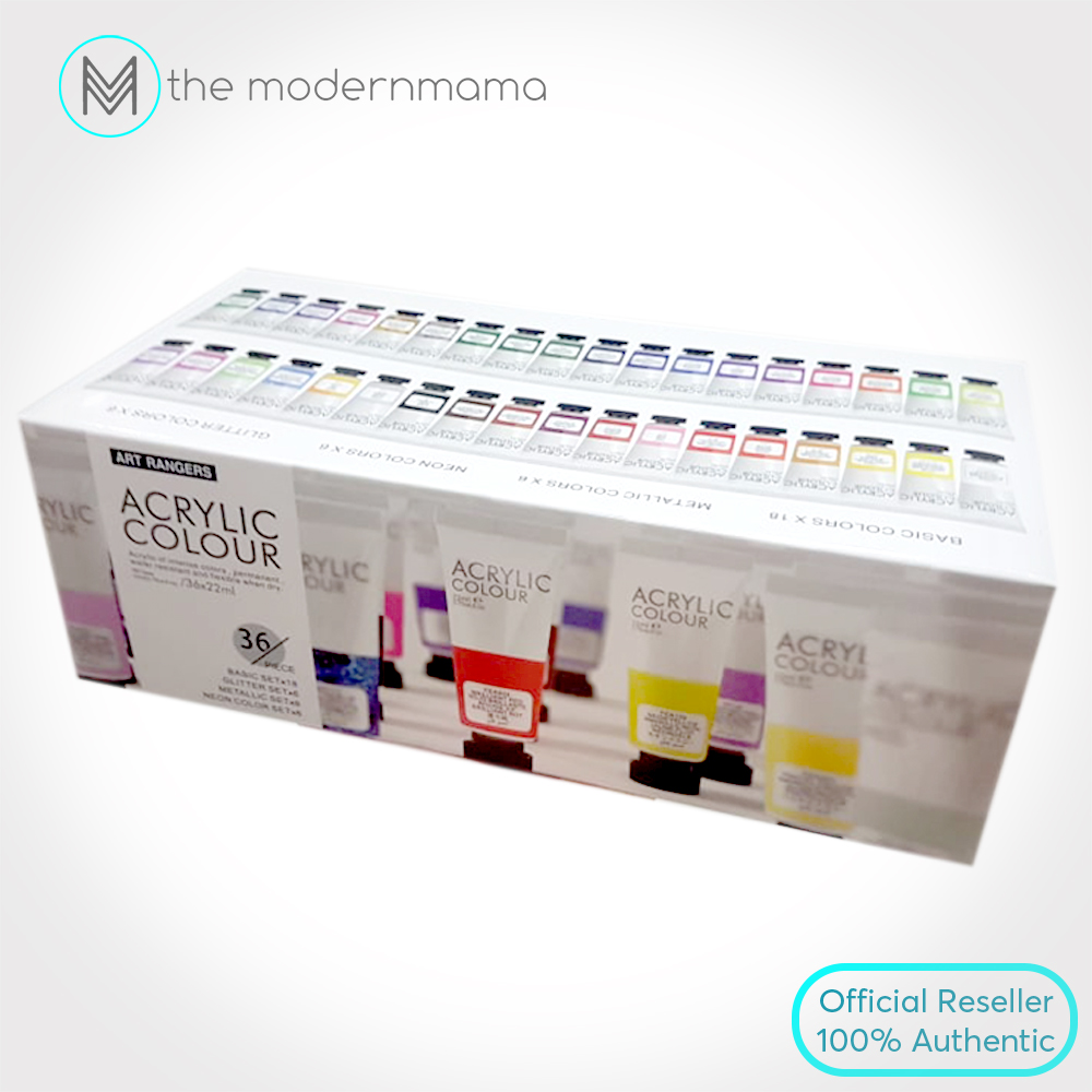 Art Rangers Acrylic Paint Set, Artists Colours 22ml | Lazada PH