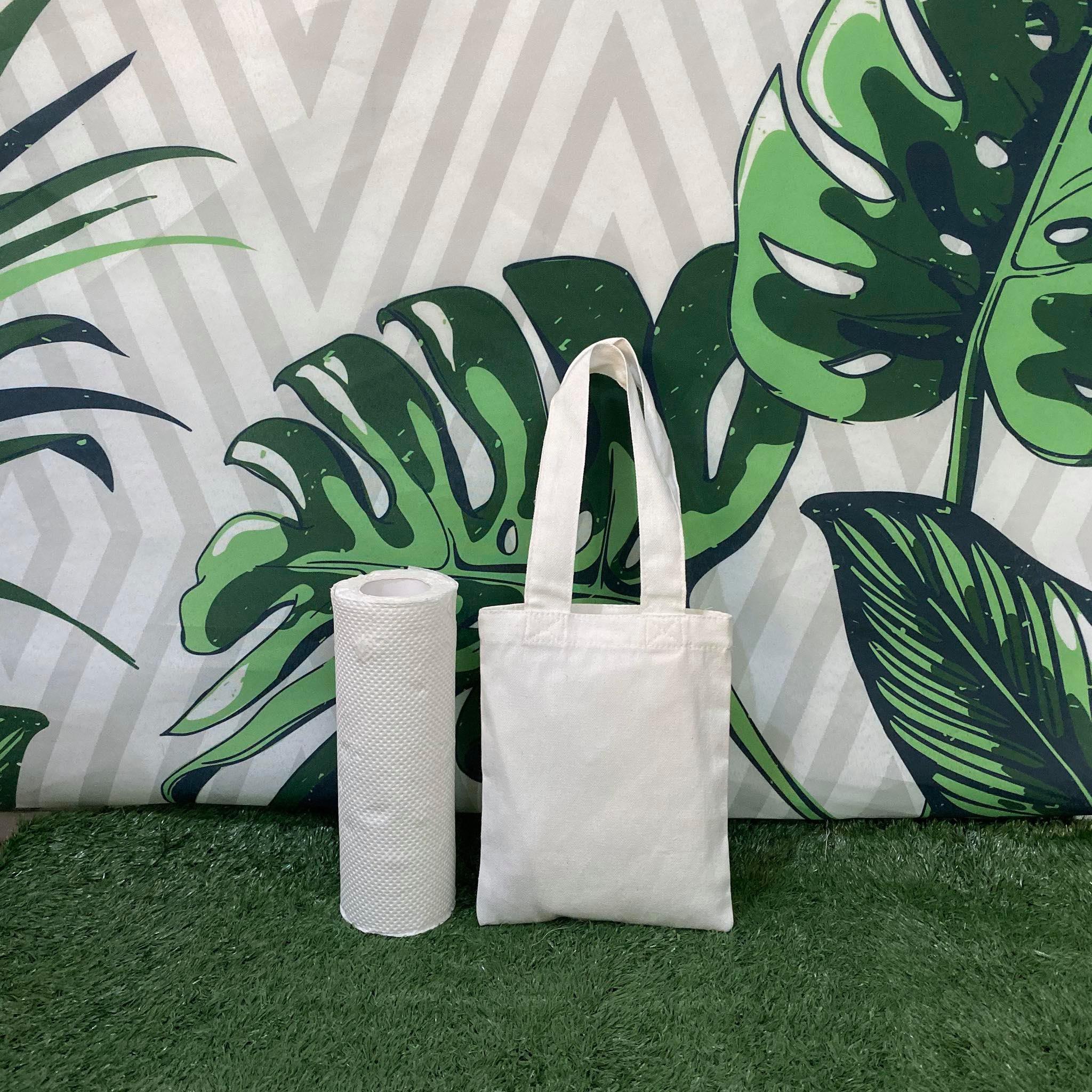 Plain Canvas Tote Bag no zipper Katsa Bag Flat Ecobag Recyclable Reusable | Lazada PH