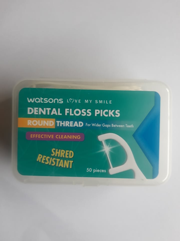 Watson Dental Floss Round Thread (50 pieces) | Lazada PH
