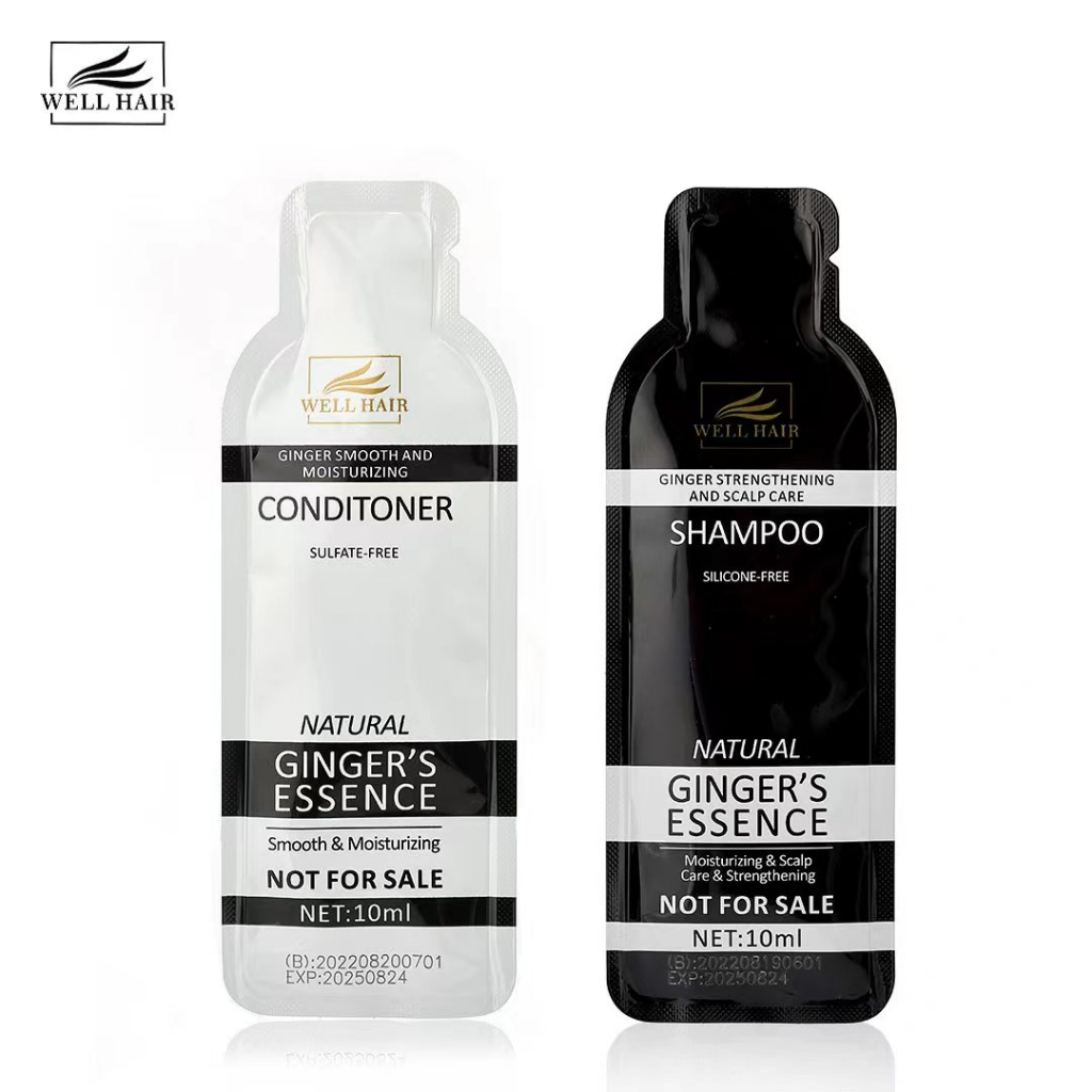 Well Hair Ginger Smooth Moisturizing Shampoo and Conditioner Set ...