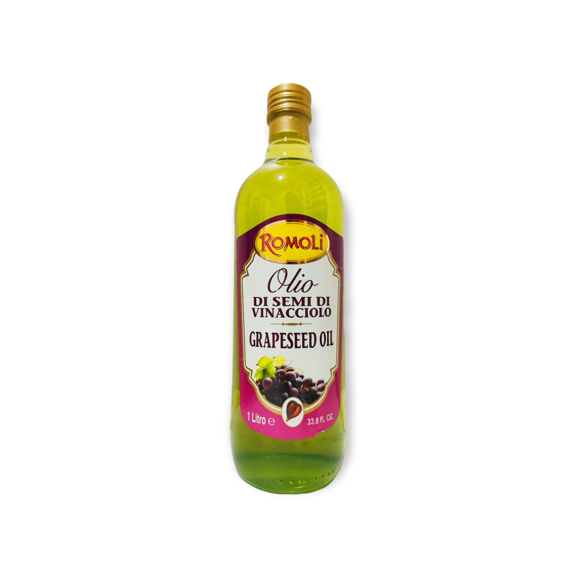 (Italy) Romoli Grapeseed Oil. 1 liter. | Lazada PH