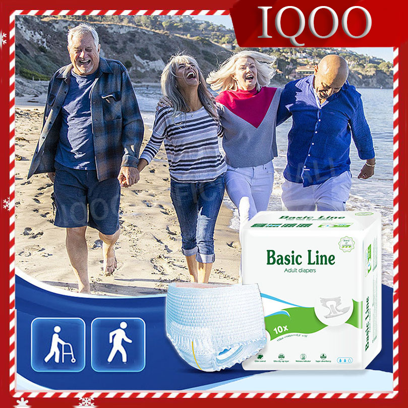 【COD】Adult Diaper Basic line Ultra Thin 10pcs/pack Suitable for ...