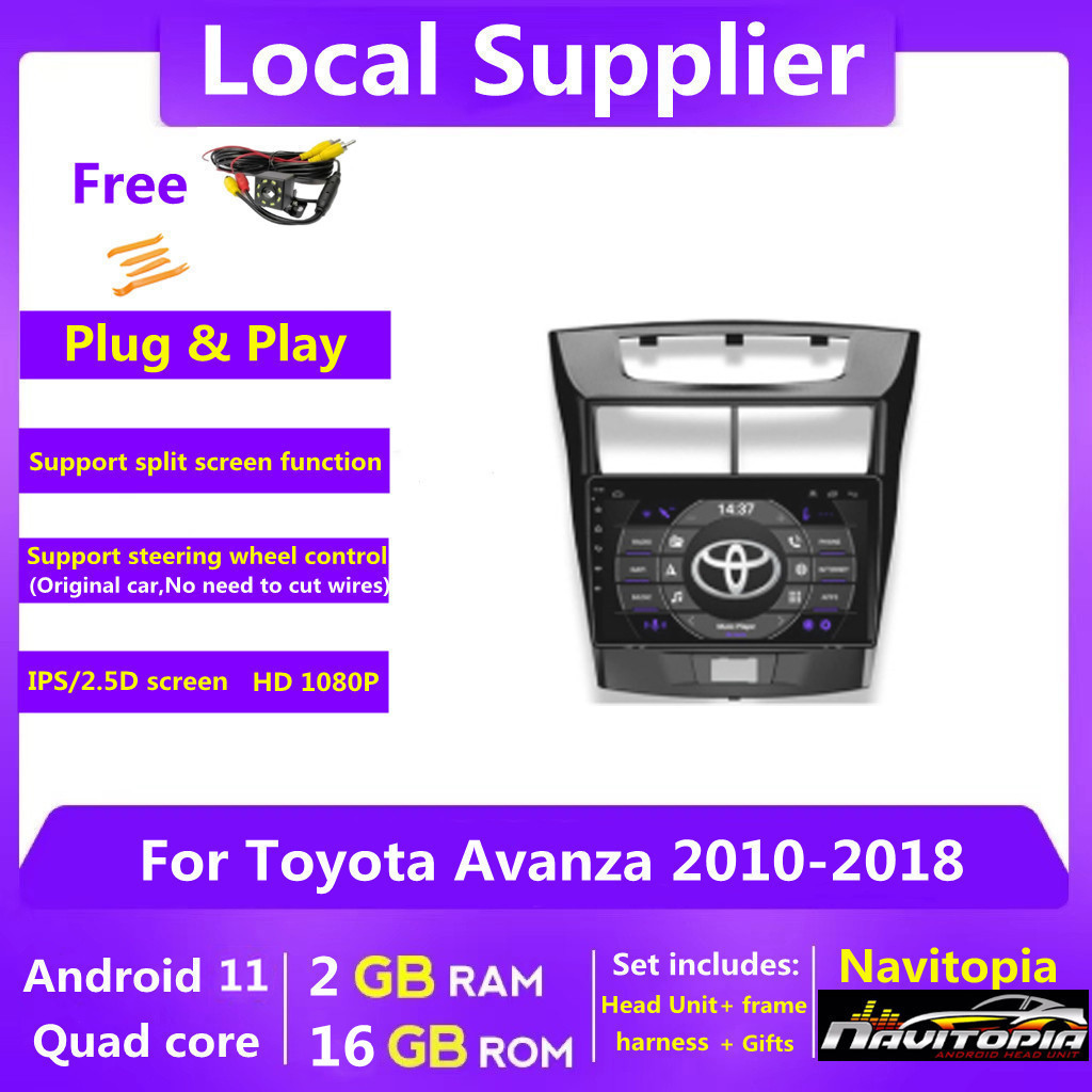 NAVITOPIA 9inch Android 11 2G RAM 16G/32G ROM(optional) Car Radio DVD ...