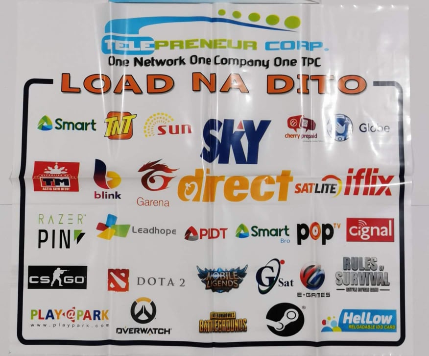 TPC Banner Small for Loading Business - "Load Na Dito" | Lazada PH