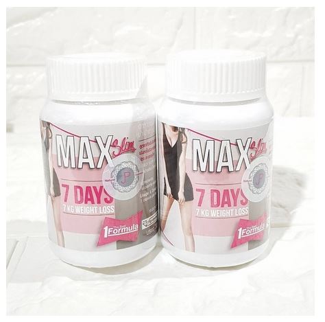 100% Original Max Slim 7 Days 7KG WEIGHT LOSS (Thailand Approved, HALAL ...