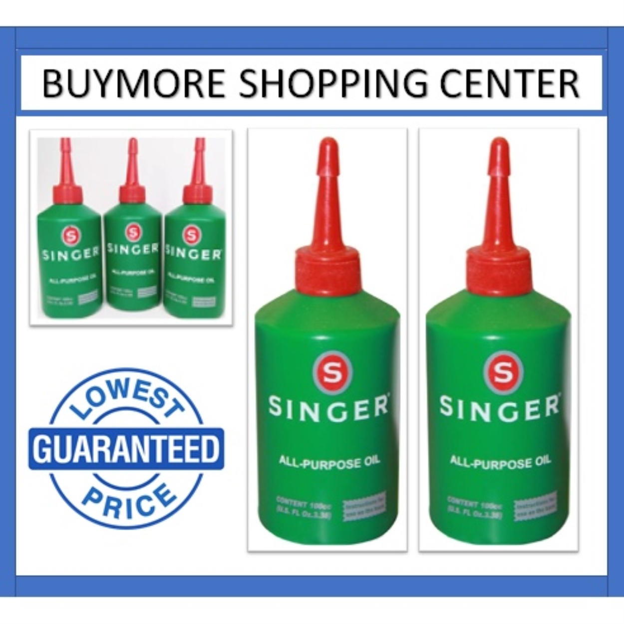 Multipurpose oil Singer Oil All purpose Oil 100cc 3.38 Original Pure ...