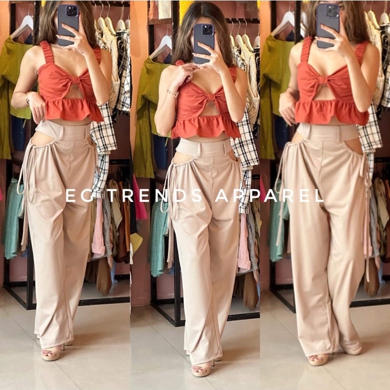 New release Sexy Trouser fit to 26-32 fabric garterize 40inches length ...