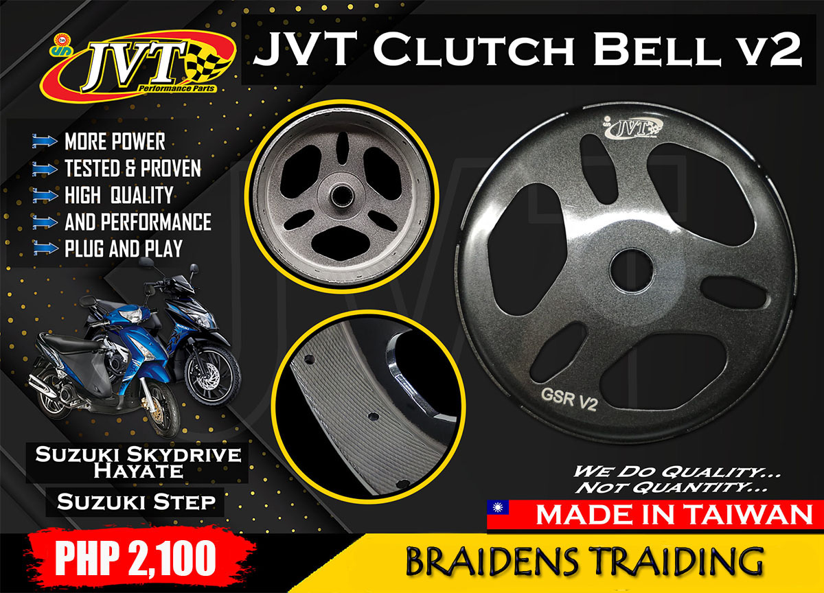 JVT SKYDRIVE/HAYATE/SUZUKI STEP V2 CLUTCH BELL | Lazada PH