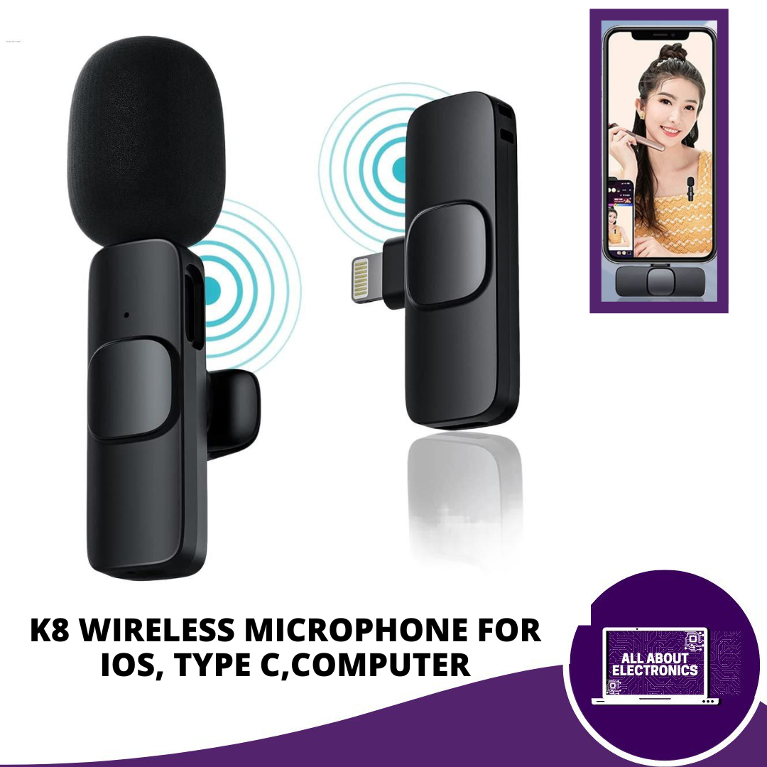 [Best Seller] Wireless Lavalier Microphone for Mobile Phone, Type-C ...