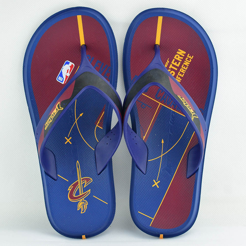 Rider R Line Nba Ad Blue Red Yellow Men's Slippers | Lazada PH