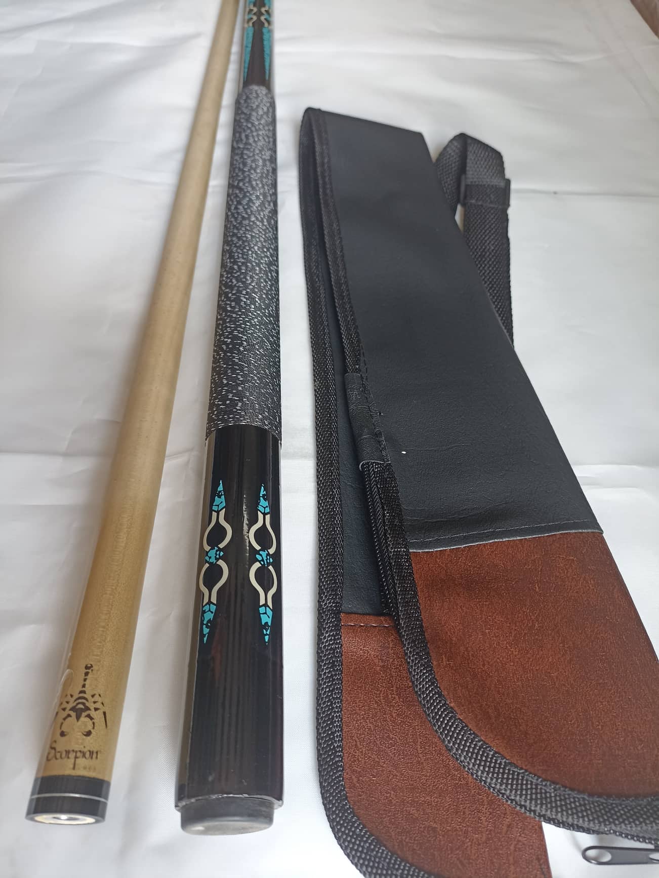 Scorpion ashwood with free softcase /tako sa bilyaran /billiard cue ...