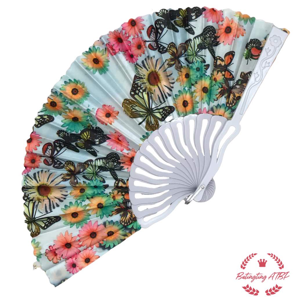 【BTT】Plastic butterfly design pamaypay folding fan | Lazada PH