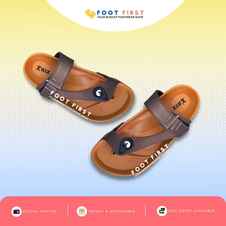 **FOOT FIRST 30-35** GTX One Finger Slippers Slides V1 For Kids (Please ...