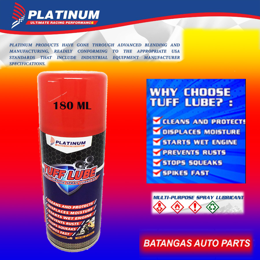 PLATINUM TUFF LUBE 180ML | Lazada PH