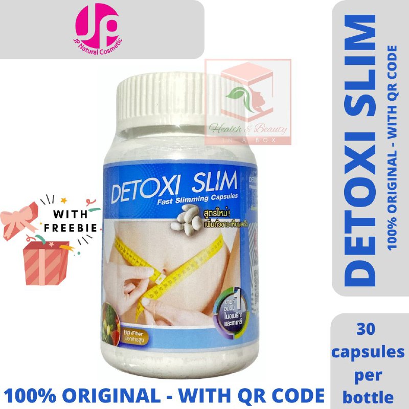 DETOXI SLIM SLIMMING CAPSULE with QR code (ORIGINAL FROM THAILAND ...