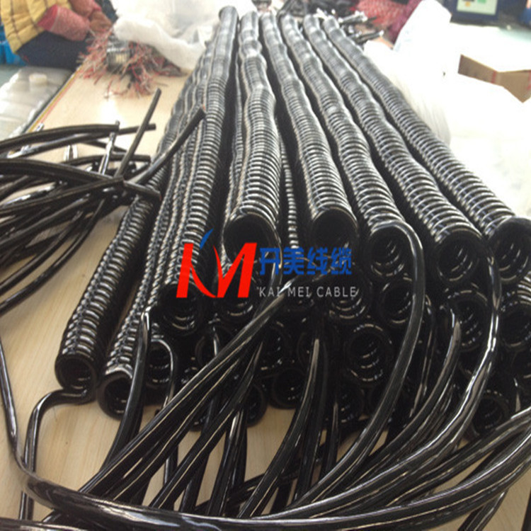 Hot selling spring wire, telescopic wire, coil spiral cable ...