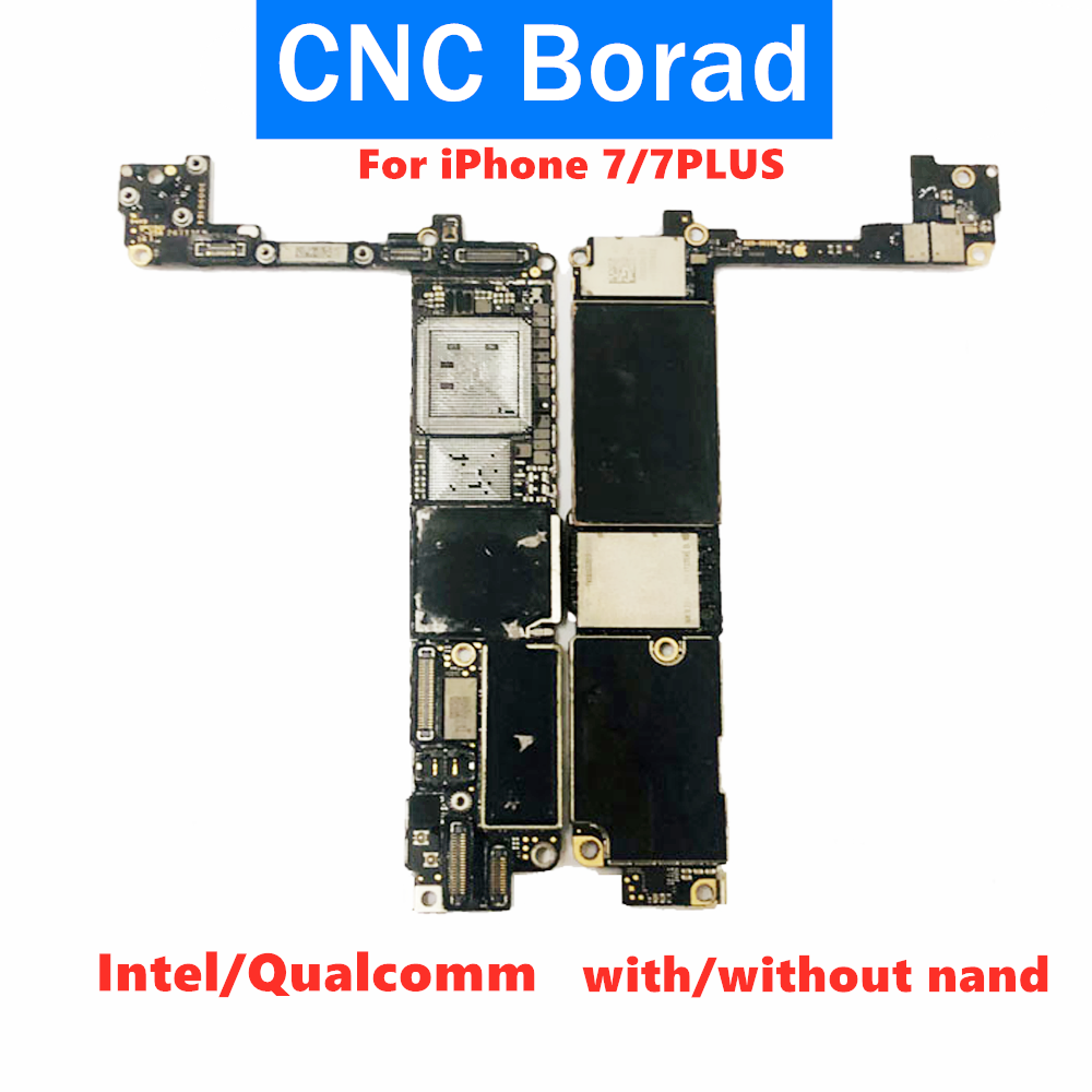 CNC Board for iPhone 7 7Plus Intel Qualcomm 32G Drilled Cpu Baseband ...