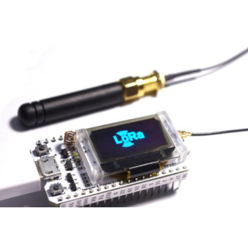 868-915MHz SX1276 ESP32 LoRa 0.96 Inch OLED Display Bluetooth WiFi LoRa Kit Module IOT ...