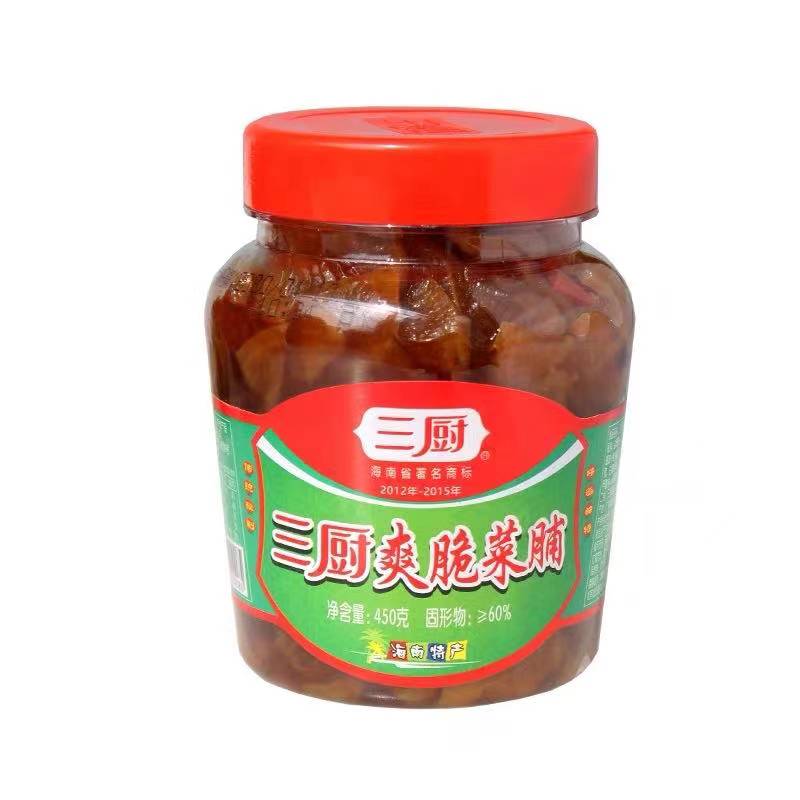EQGS Sanchu Pickle Dried Crunchy Raddish 450g Traditional Secrect ...
