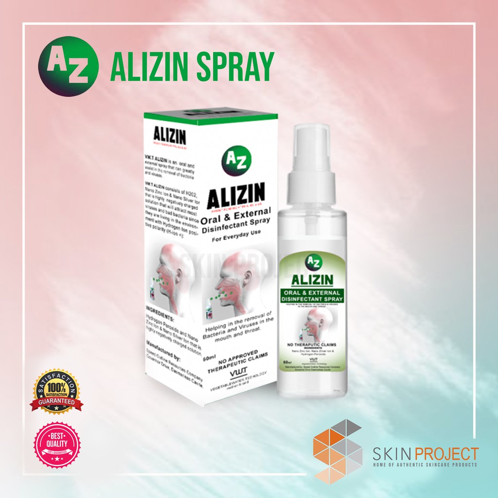 Alizin Mouth Breath Oral Spray -50ml FDA Approved | Lazada PH