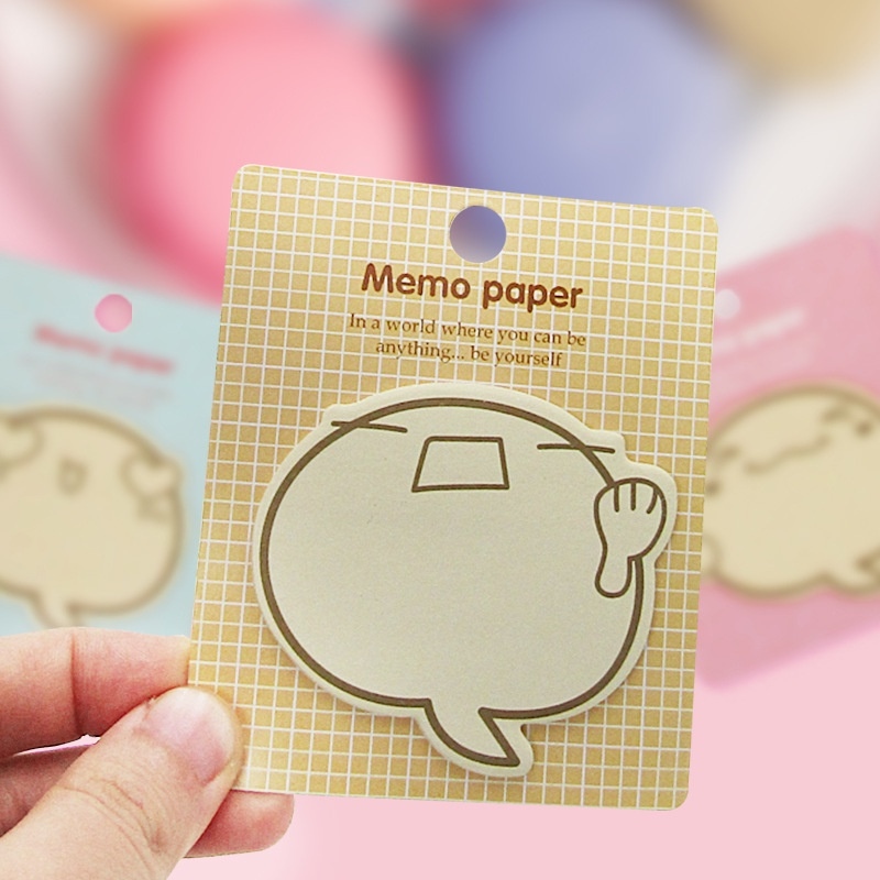 cute facial expression bubble chat sticky note memo post-it | Lazada PH