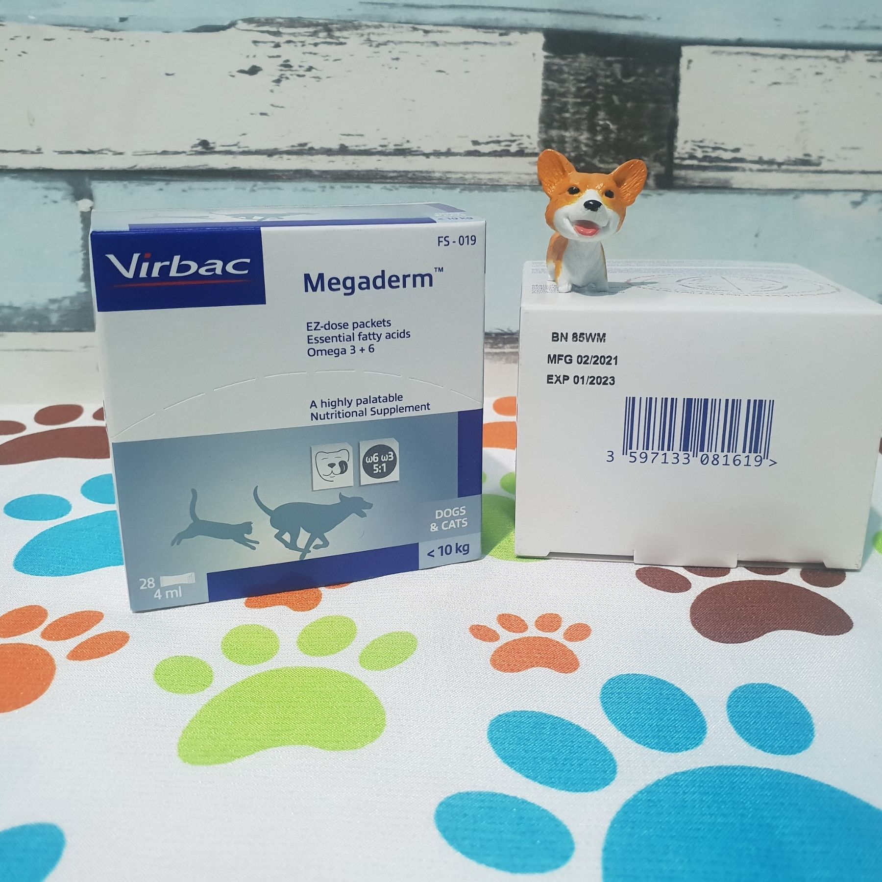 Virbac Megaderm 4ml 28 Sachet per box | Lazada PH