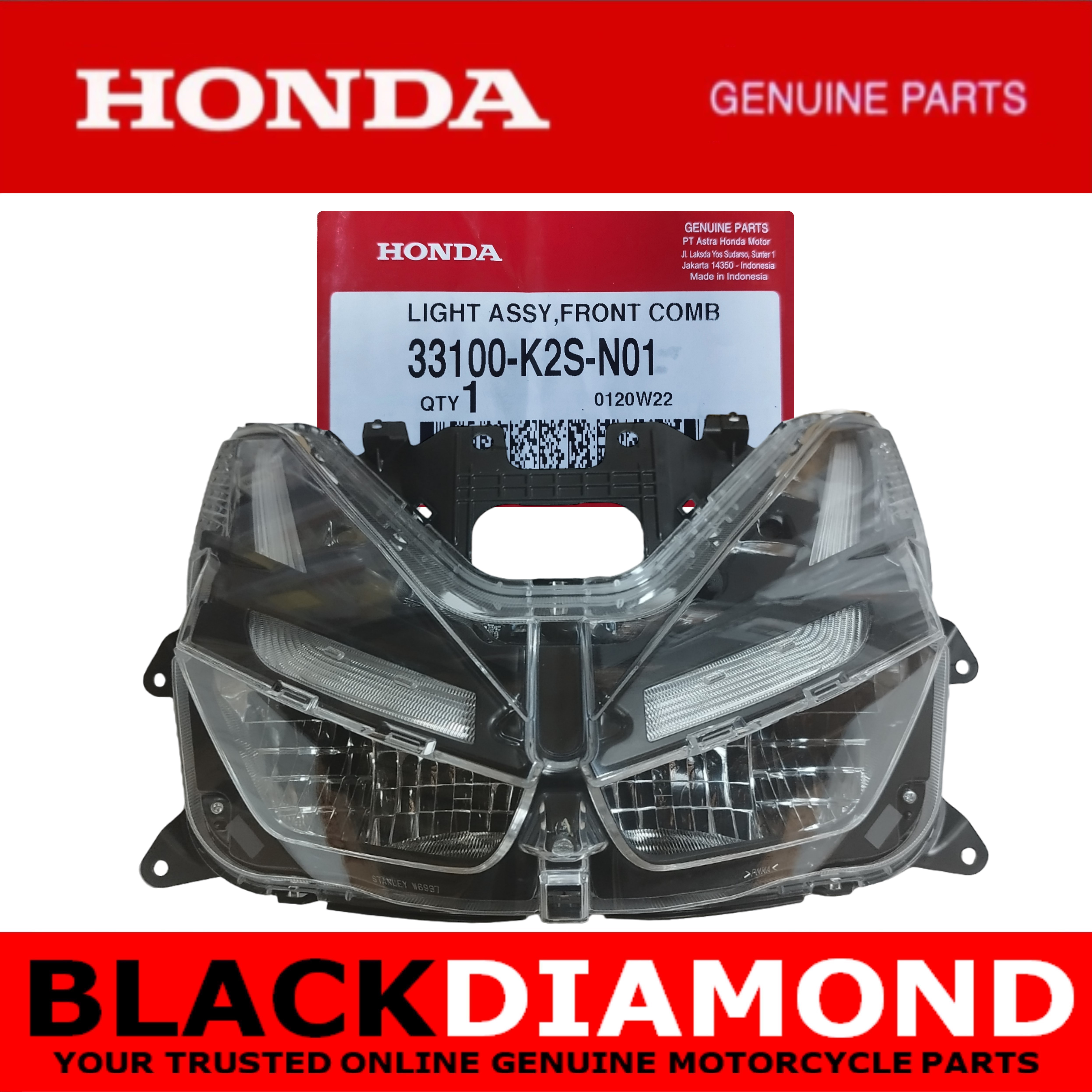 JOEY - ORIGINAL HONDA CLICK 160i (ABS & CBS TYPE) | LIGHT ASSEMBLY ...