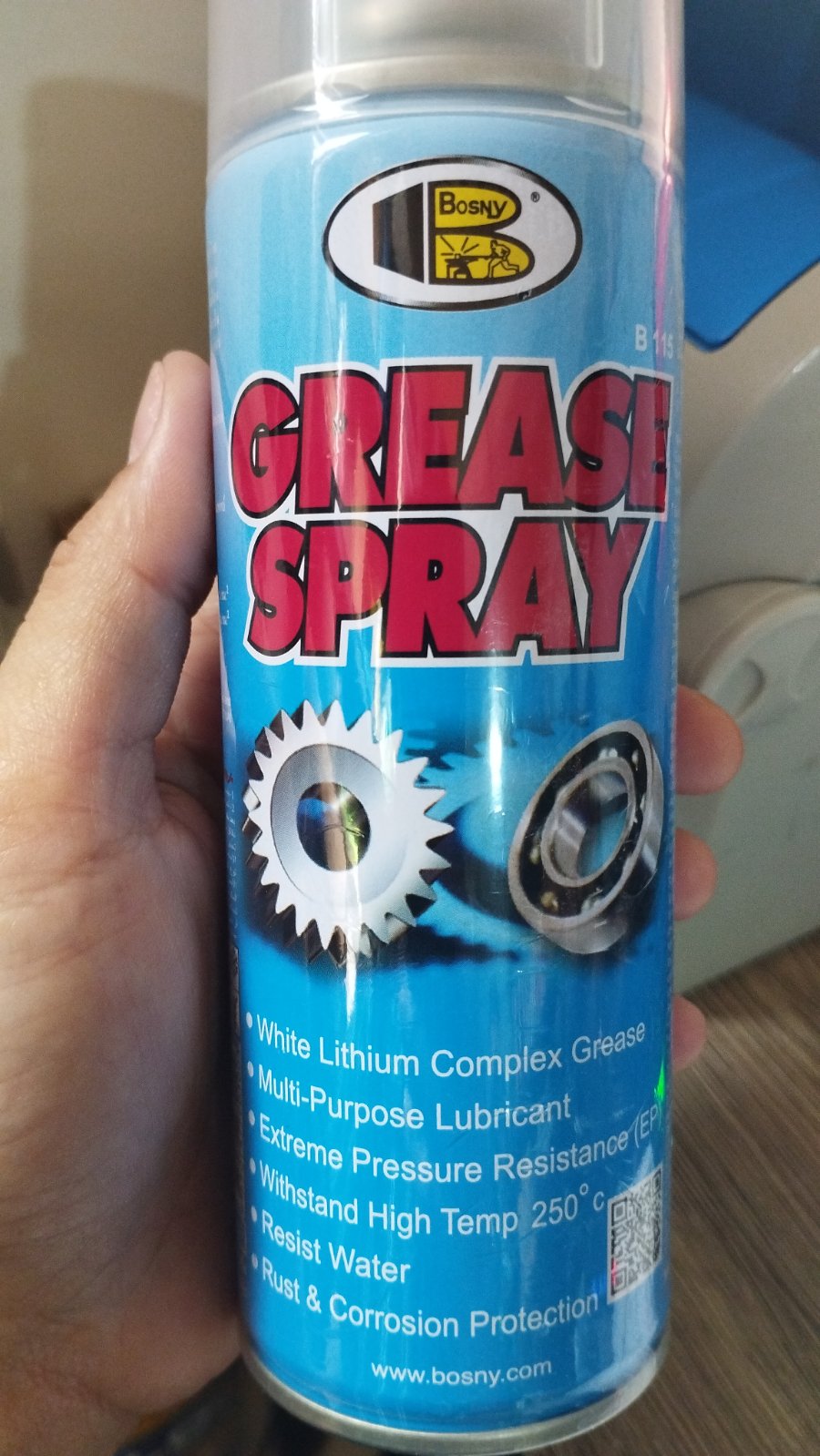 Bosny Grease Spray / Grasa 200cc (Rust & Corrosion Protection) | Lazada PH