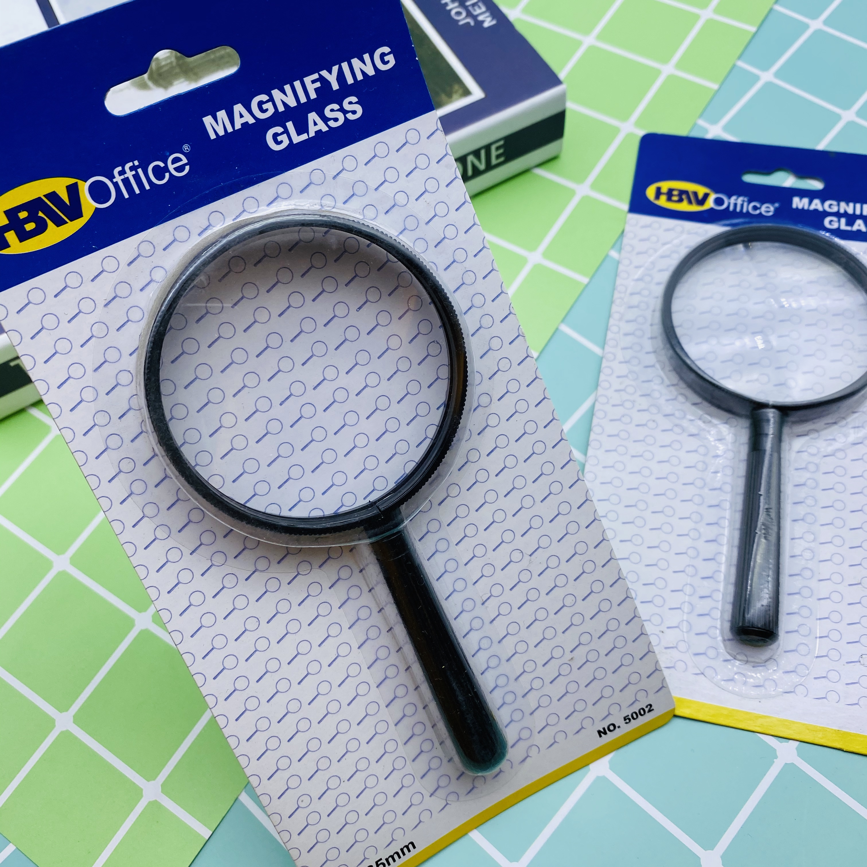 HBW #5002 big Magnifier Magnifying glass 65mm 2x | Lazada PH