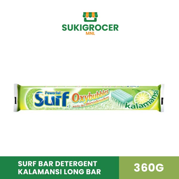 Surf Bar Detergent Kalamansi Long Bar 360g | Lazada PH