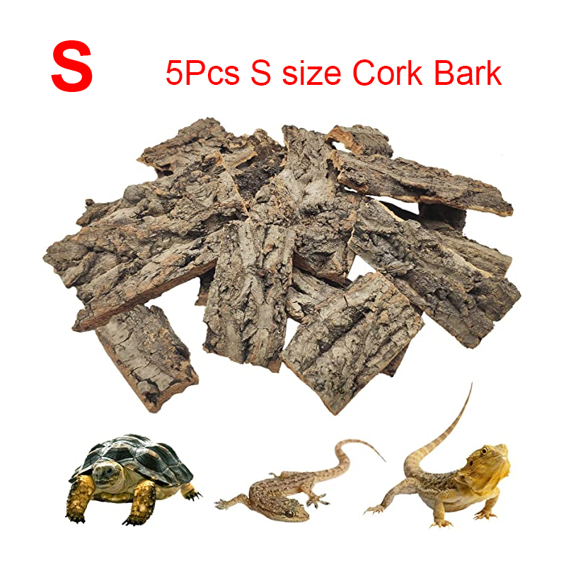 Reptile Cork Bark Tank Background Natural Terrarium Backdrop Wall Decor ...