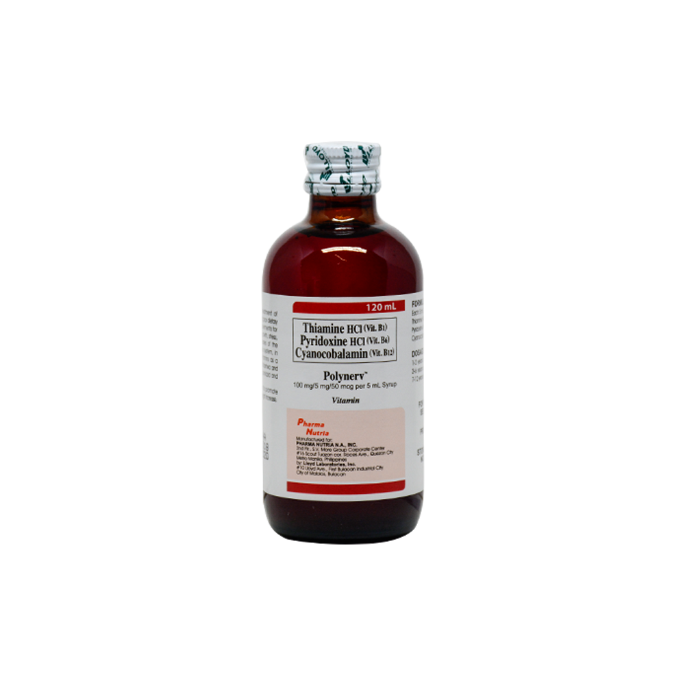 POLYNERV Syrup 120mL | Lazada PH