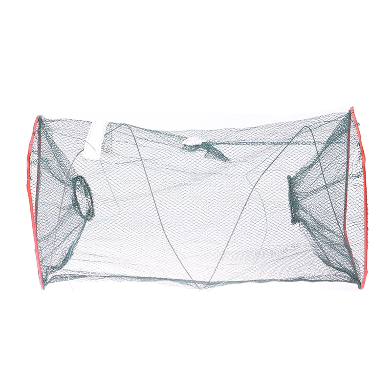 [LWF HOT] ☞☬ Portable Foldable Fishing Nets Dip netCagesSteel Wire ...
