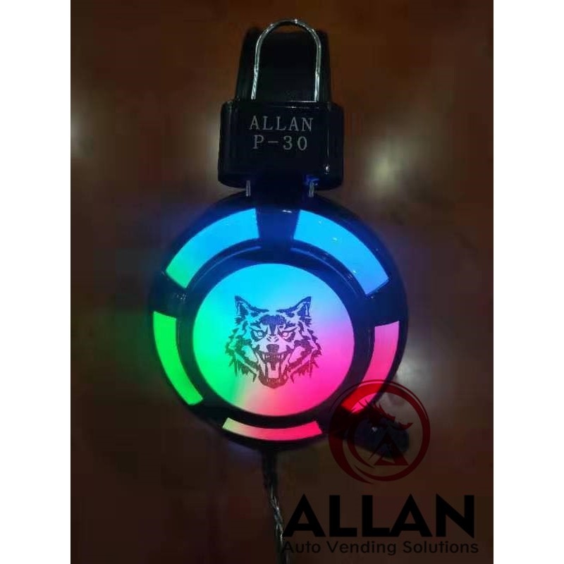 Allan Heavy Duty Gaming Headset P30 (BLACK) With Mic /Gaming RGB ...
