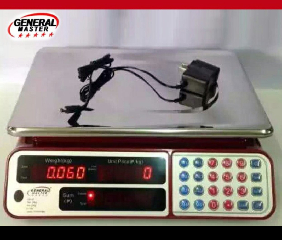 General Master Max 30Kgs Digital Price Computing Scale | Lazada PH