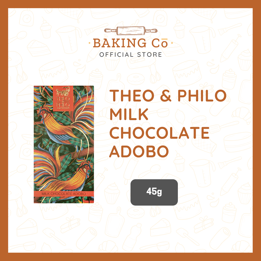 Theo & Philo Milk Chocolate Adobo - 45g | Lazada PH