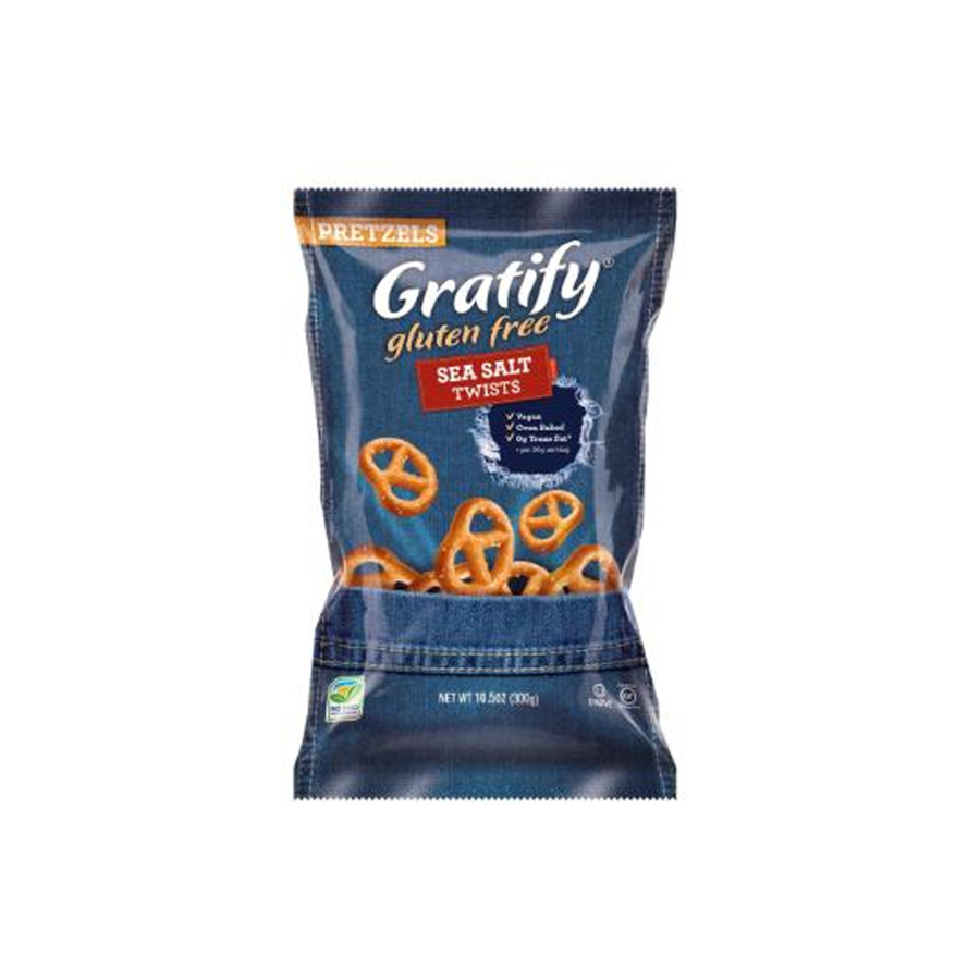 Gratify Pretzel Sea Salt Twists Gluten-Free 300g | Lazada PH