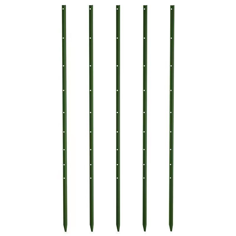 10PCS 1.5 Meter Fence Pole Heavy Duty Wire Fence Pole 5PCs in Pack ...
