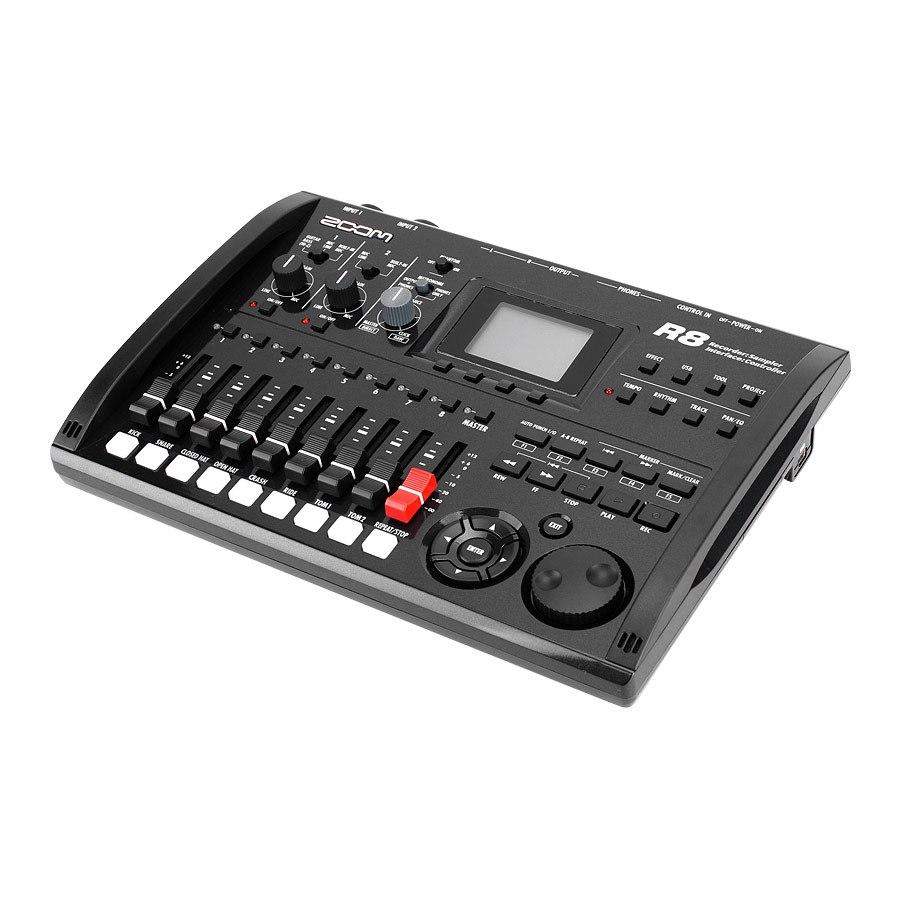 Zoom R8 multitrack recorder 8-track Workstation Recorder Sound Card ...