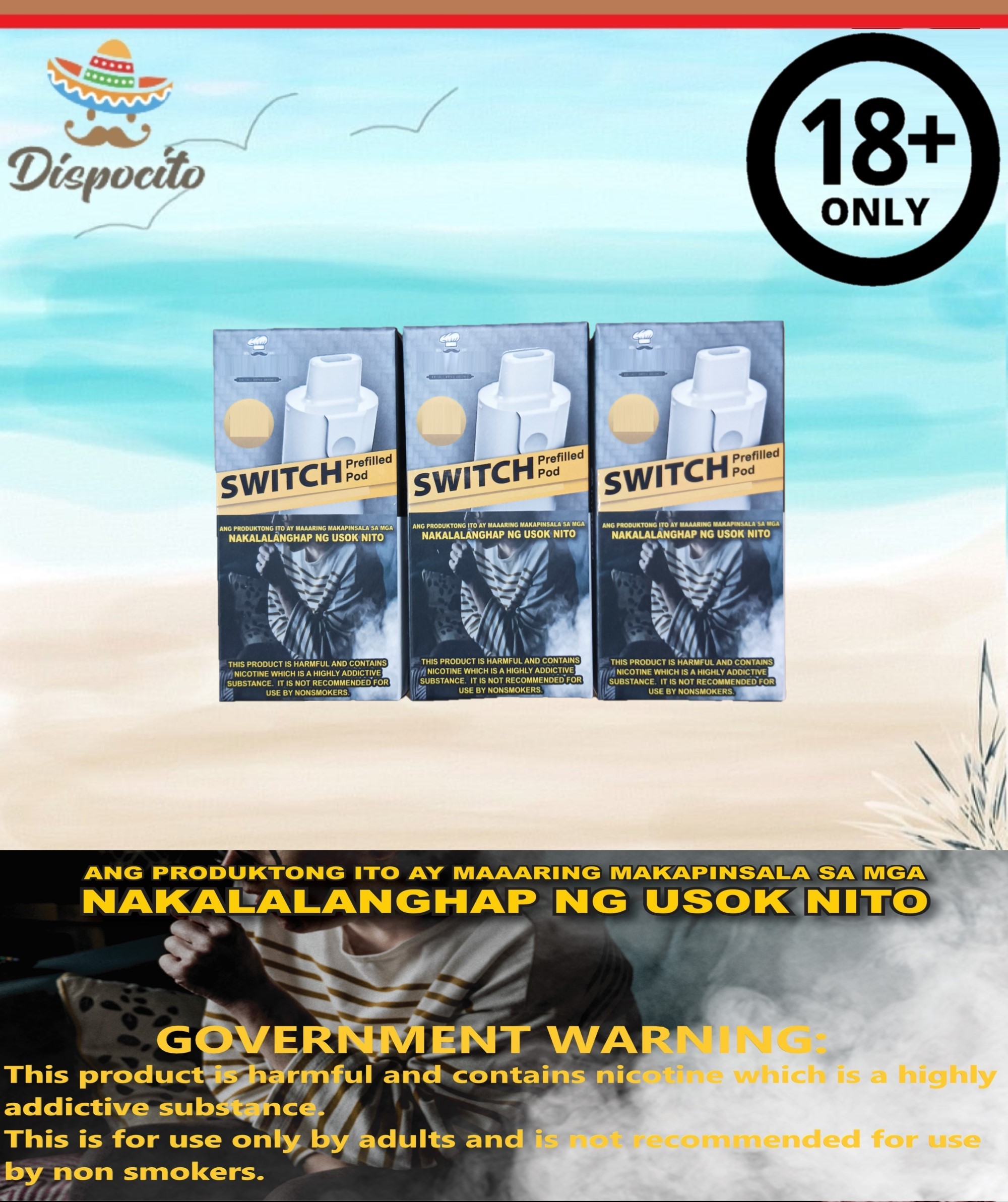 OVEN VAPED 10ML PODS ONLY! FOR SWITCH / STIX / RAGE BAR (NO DEVICE ...