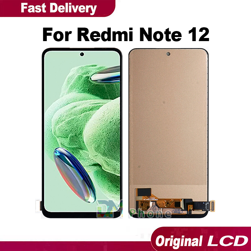 Redmi Note 12 4G LCD Display Touch Screen Replacement | Lazada PH