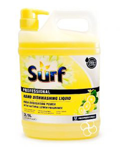 Surf Professional Hand Dishwashing Liquid Lemon Fragrance 2.1L (71.01 ...