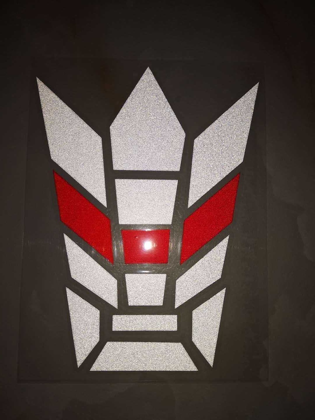 cod transformers Waterproof Creative Reflector Fender Decor Exterior ...