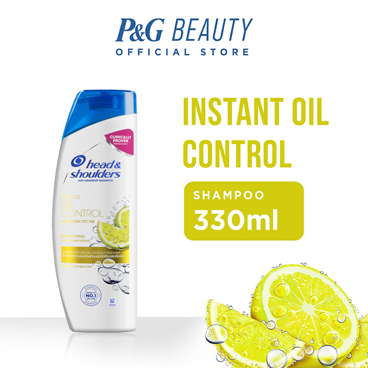 Head and Shoulders Shampoo Anti Dandruff Lemon Fresh Hair Care 330ml ...