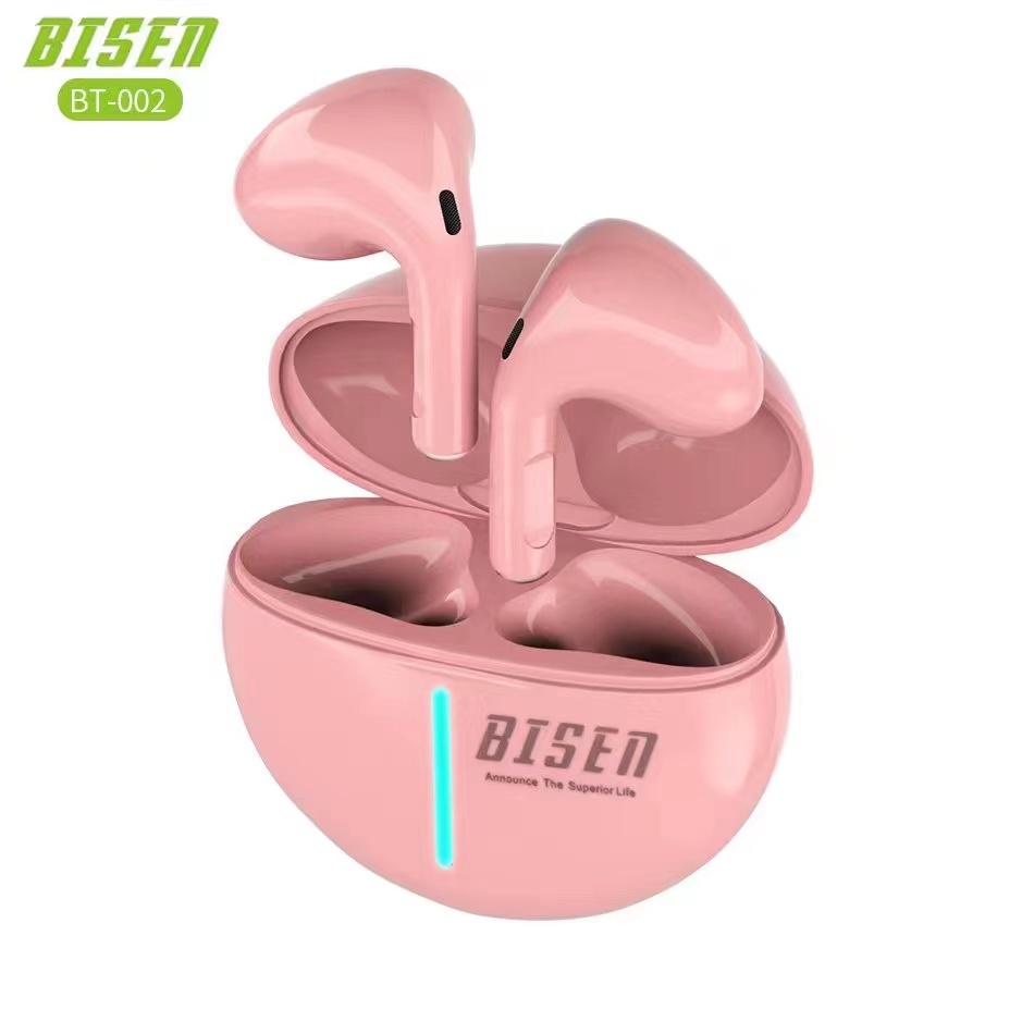 BISEN BT002 Bluetooth Earphone Inpod Touch Earphones Wireless Headset ...