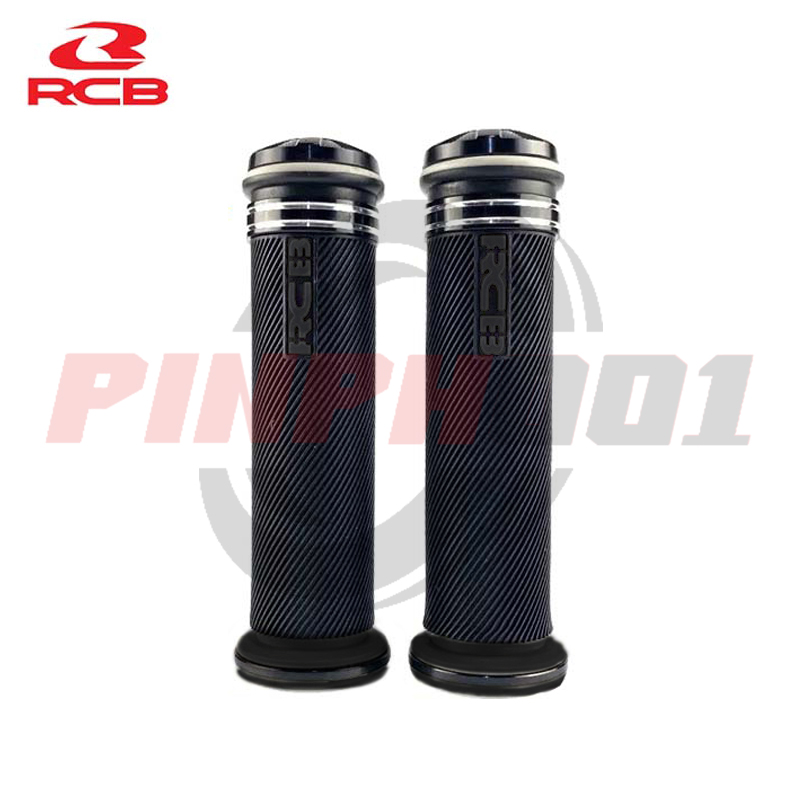 E&M RCB Alloy Handle Grip #66 W/Balancer Universal Racing Boy Handlebar ...