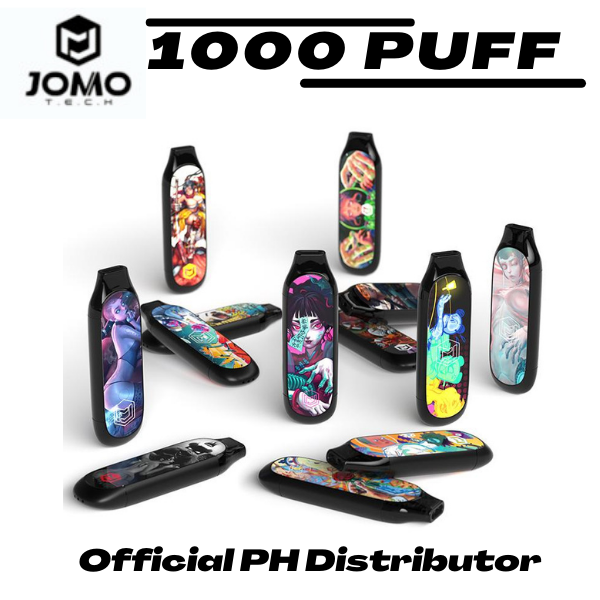 Jomotech [ORIGINAL] Disposable pod 1000 puff| Vape Pen type| Vapesmoke ...